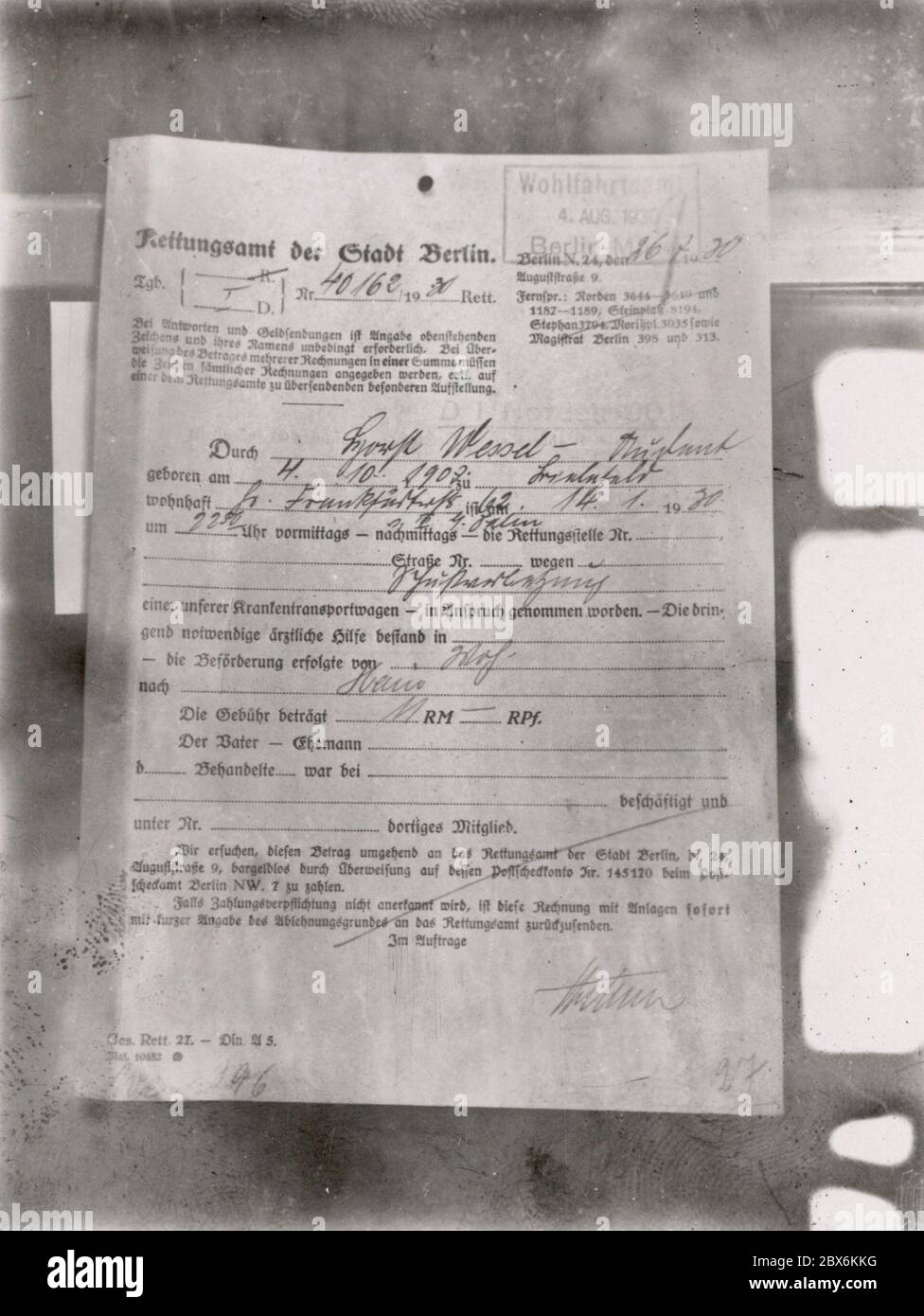 Nazi documents hi-res stock photography and images - Alamy