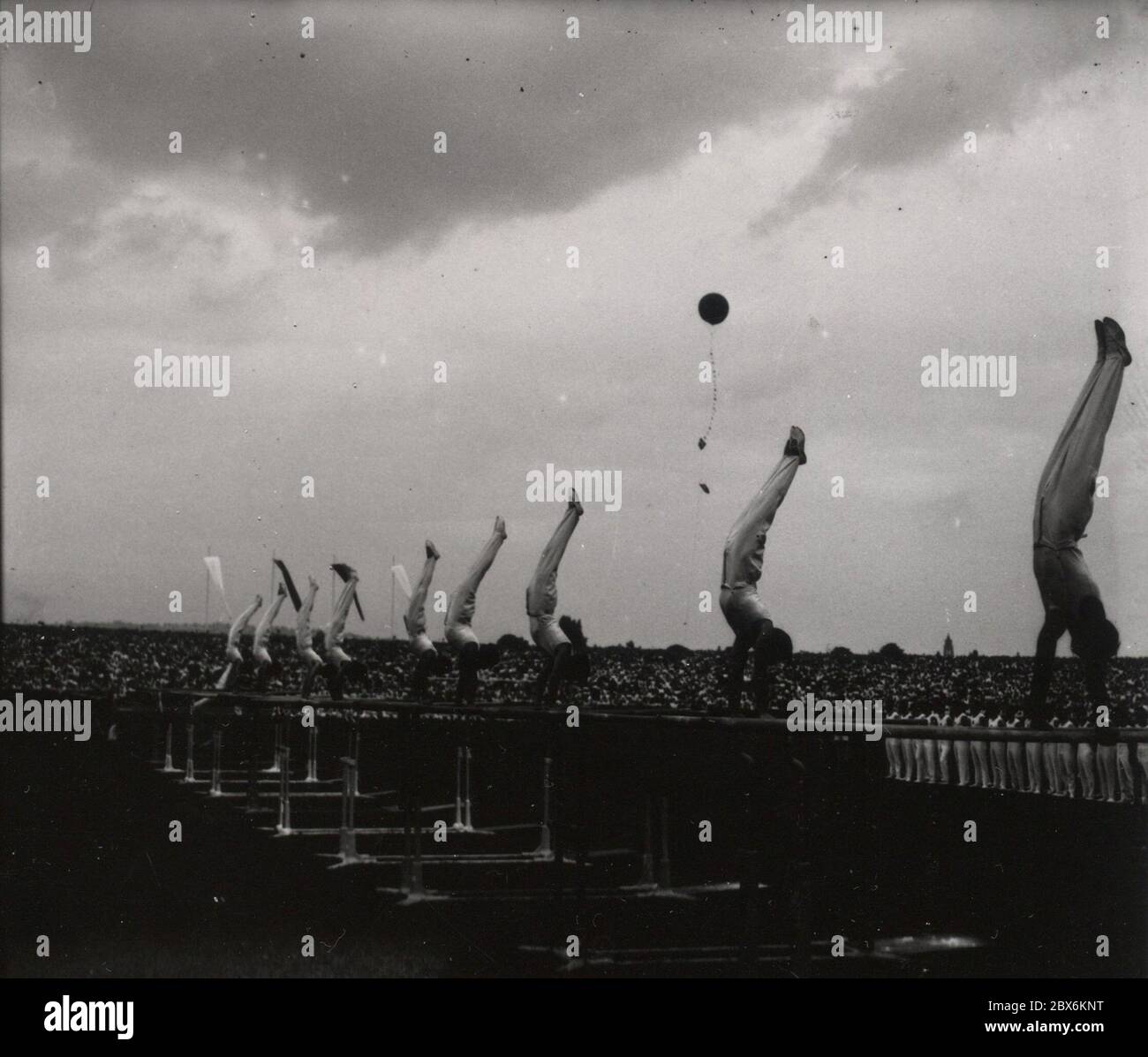 Gymnastics and sports festival in Stuttgart Heinrich Hoffmann ...