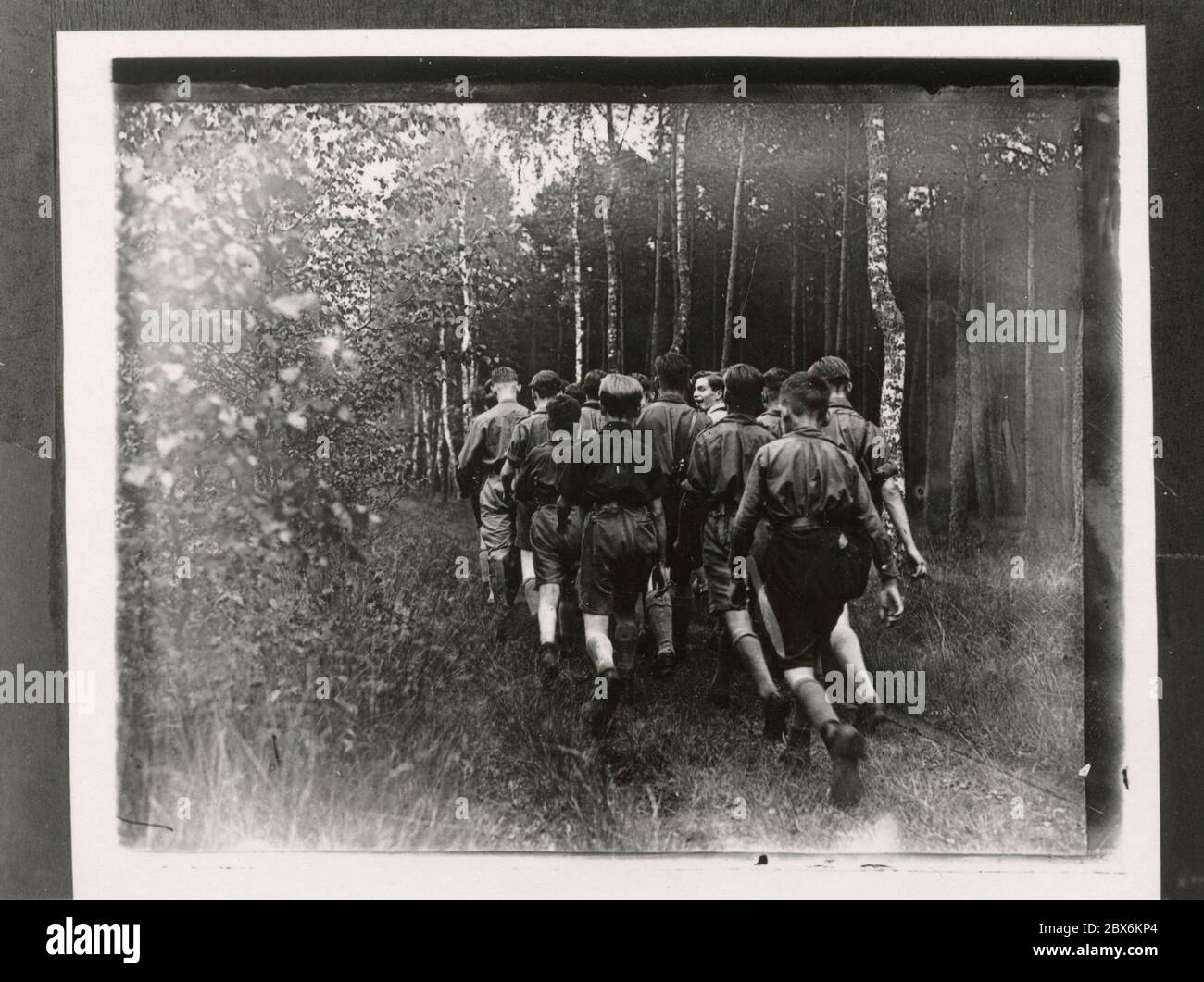 HJ summer camp Heinrich Hoffmann Photographs 1933 Adolf Hitler's ...