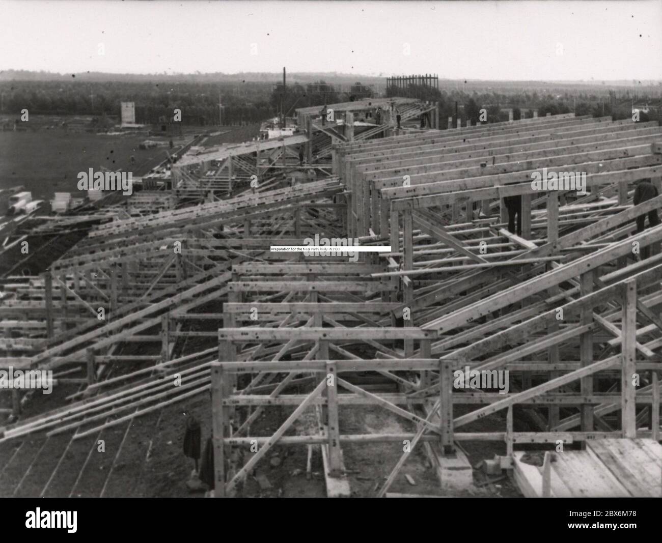 Preparation for the Nazi Party Rally in 1933 Heinrich Hoffmann ...