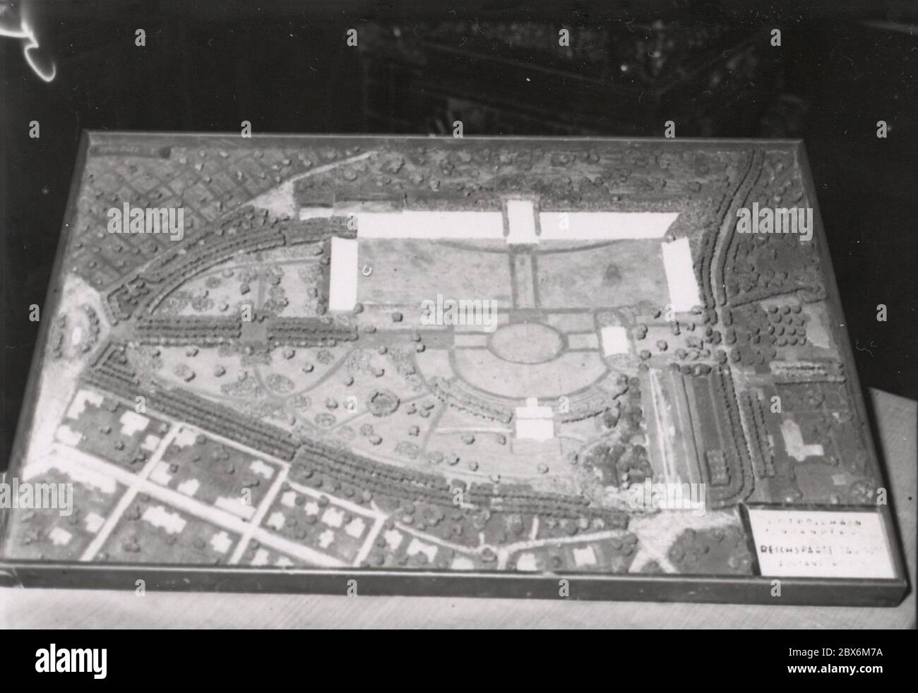 Model of the Luitpoldhain Nuernberg - Nazi Party Rally Heinrich ...