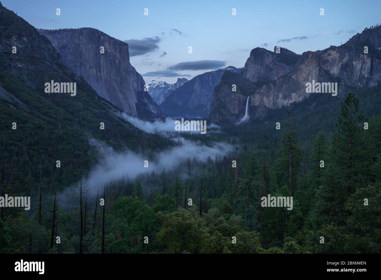 Blue hour tunnel view hi-res stock photography and images - Alamy