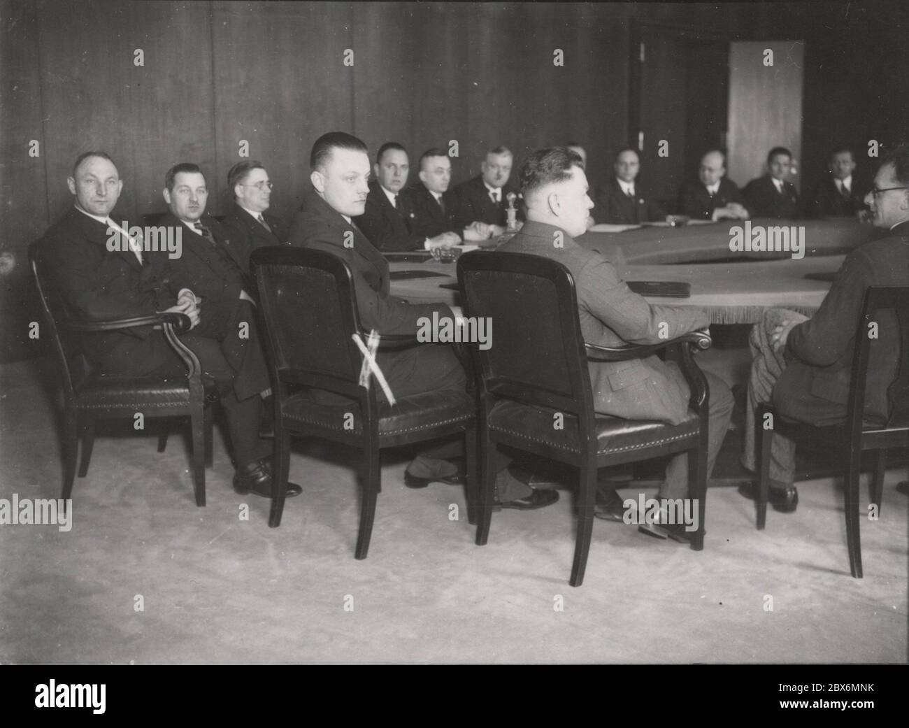 Meeting in the Ministry of Economic Affairs - Minister of Economy Kurt ...