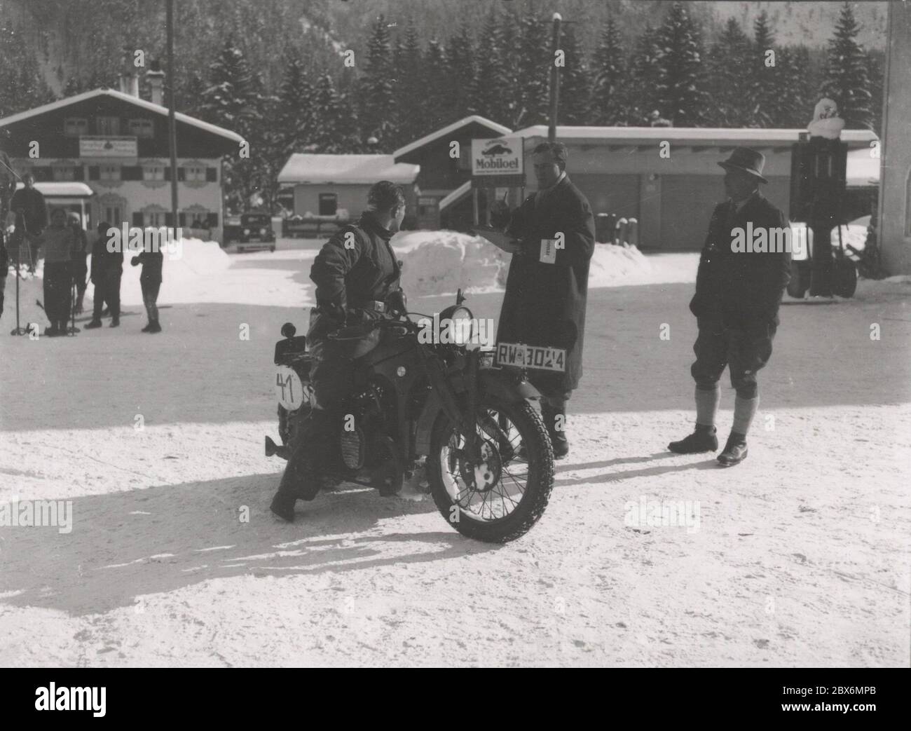 Motorcycle off-road trip of the Reichswehr. Heinrich Hoffmann ...