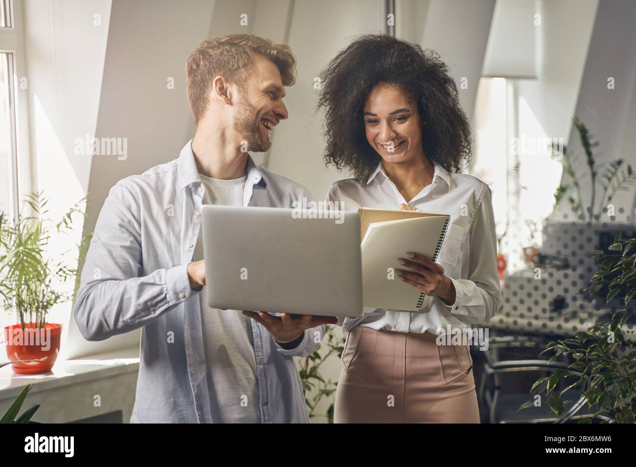 Joyful staring hi-res stock photography and images - Alamy