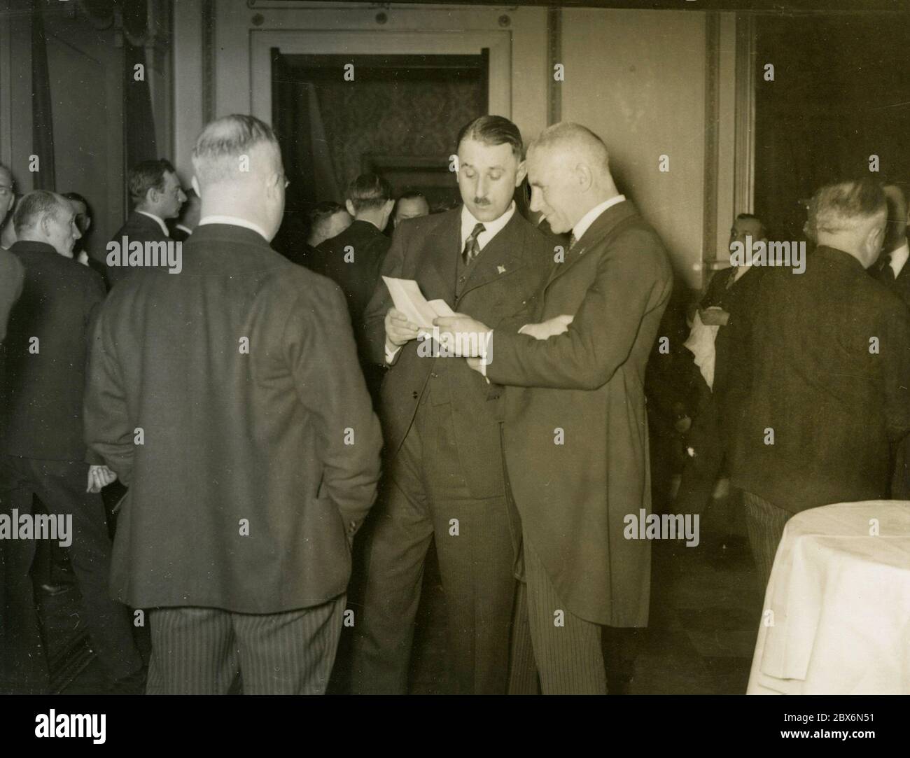 Frick and Esser. Heinrich Hoffmann Photographs 1933 Adolf Hitler's ...