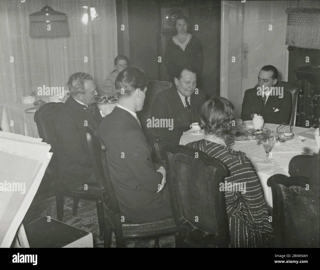 Goering drinking coffee. Heinrich Hoffmann Photographs 1933 Adolf ...