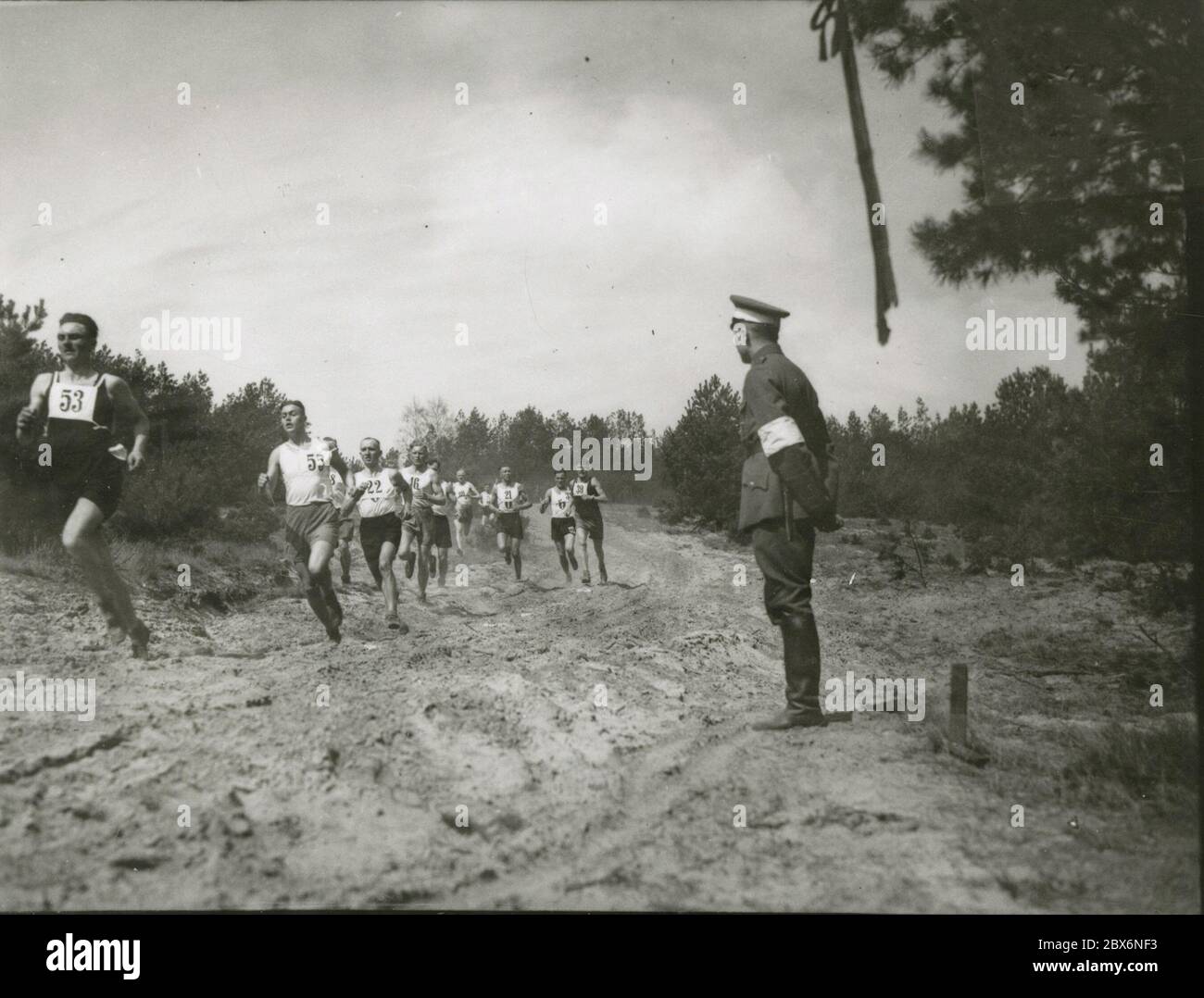 SA Forest run. Heinrich Hoffmann Photographs 1933 Adolf Hitler's ...