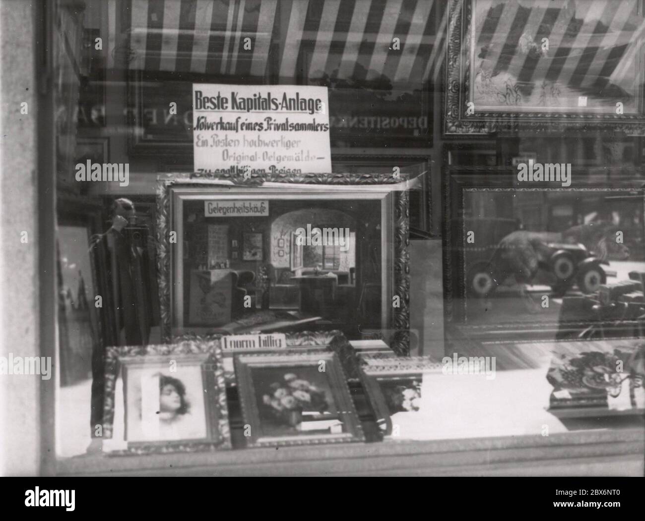 View of a shop window Heinrich Hoffmann Photographs 1933 Adolf Hitler's ...