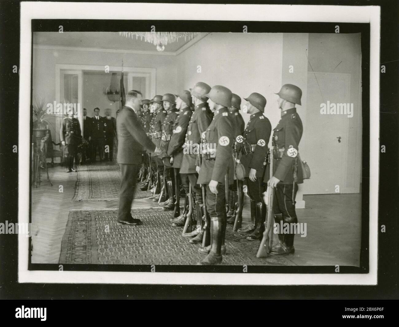 Hitler and SS Heinrich Hoffmann Photographs 1933 Adolf Hitler's ...