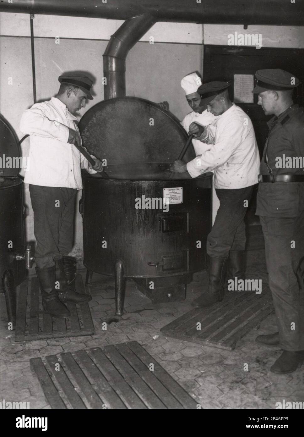 In the Reichsführer School of the Reich Labor Service (RAD) in Bernau ...