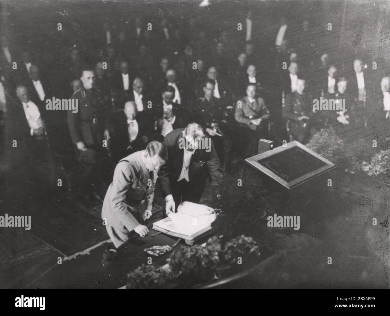 Hitler golden book berlin hi-res stock photography and images - Alamy