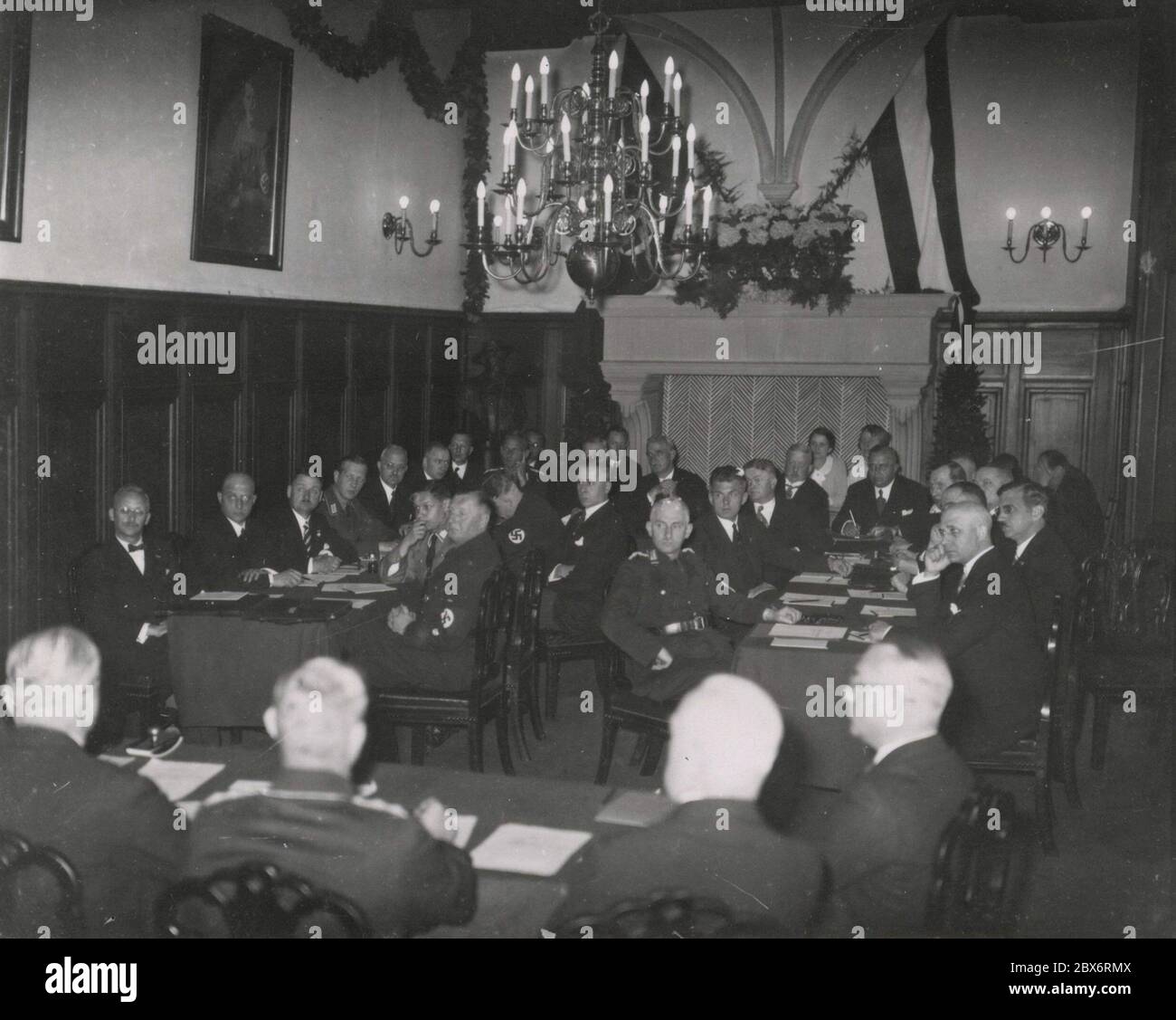 Early hitler speech hi-res stock photography and images - Alamy