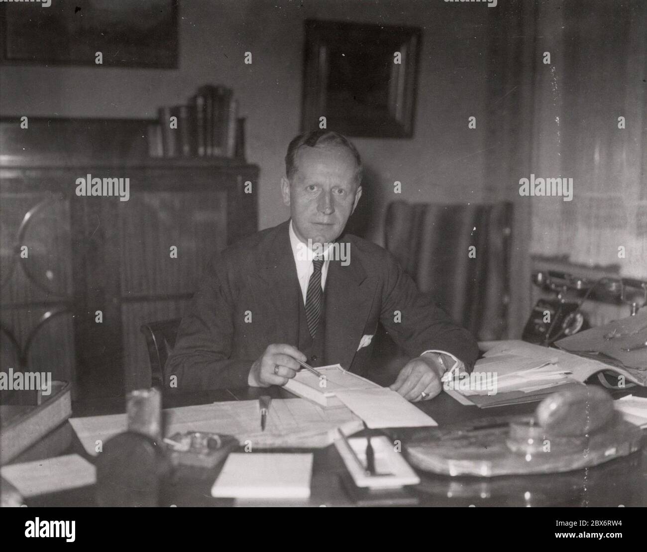Minister of Economics Schmidt Heinrich Hoffmann Photographs 1933 Adolf ...