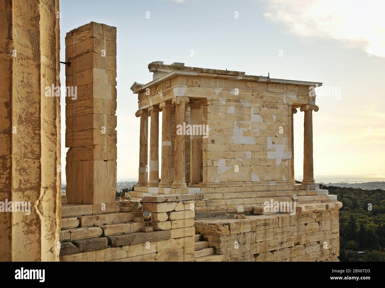Pillar capital temple athena hi-res stock photography and images - Alamy