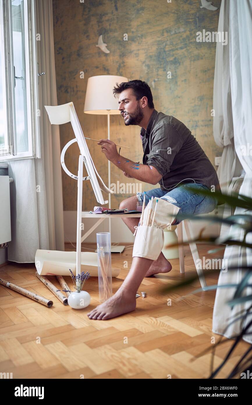 Full concentration hi-res stock photography and images - Alamy