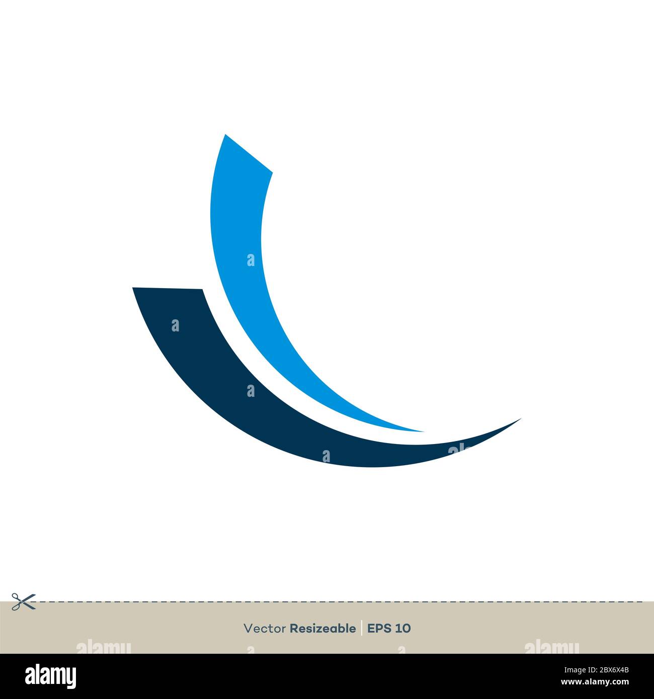 Swoosh Vector Logo Template design Illustration Design. Vector EPS 10 ...