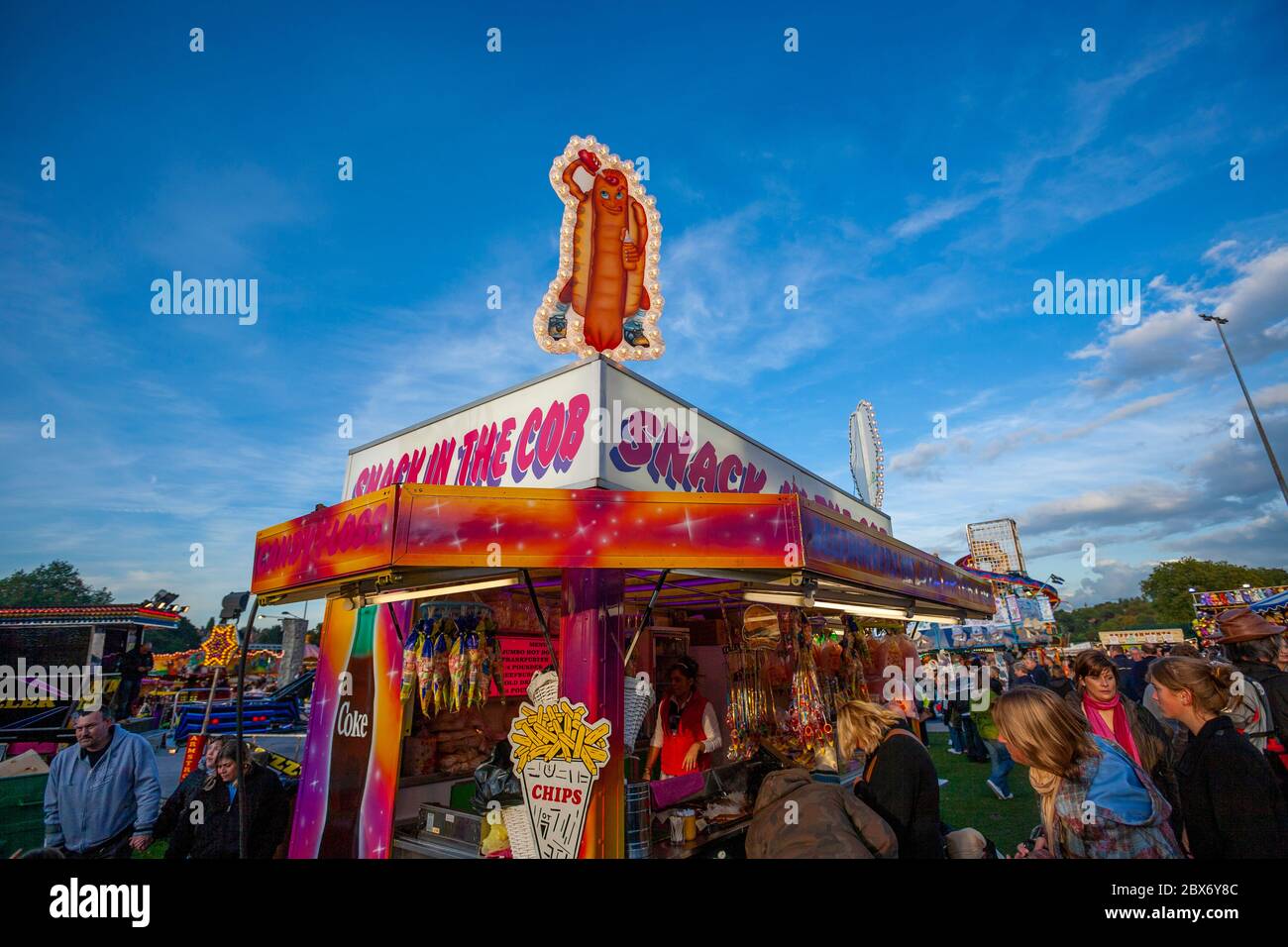 Nottingham Goose Fair, Nottingham, England, UK Stock Photo - Alamy