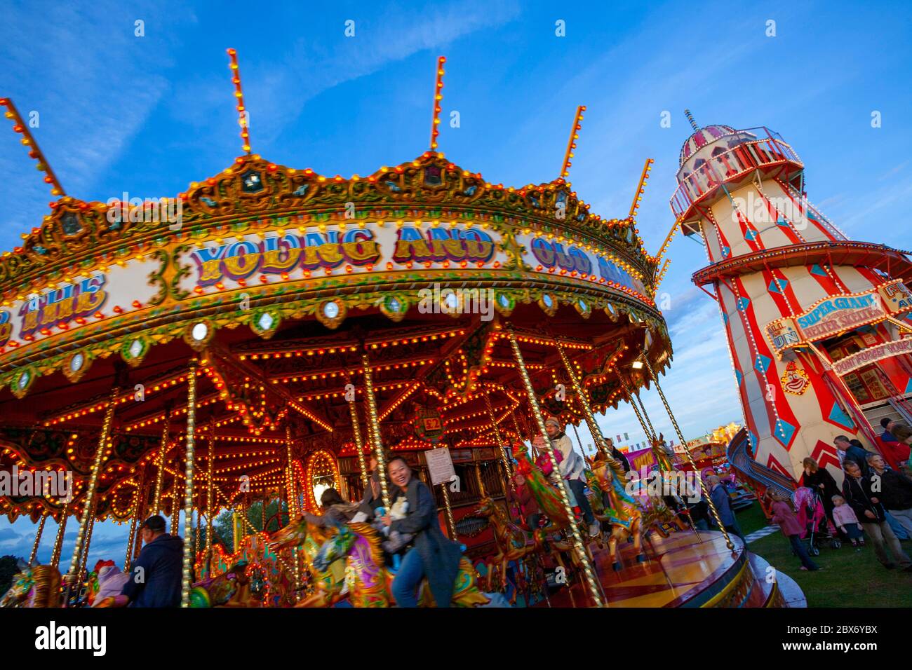 Nottingham Goose Fair, Nottingham, England, UK Stock Photo - Alamy
