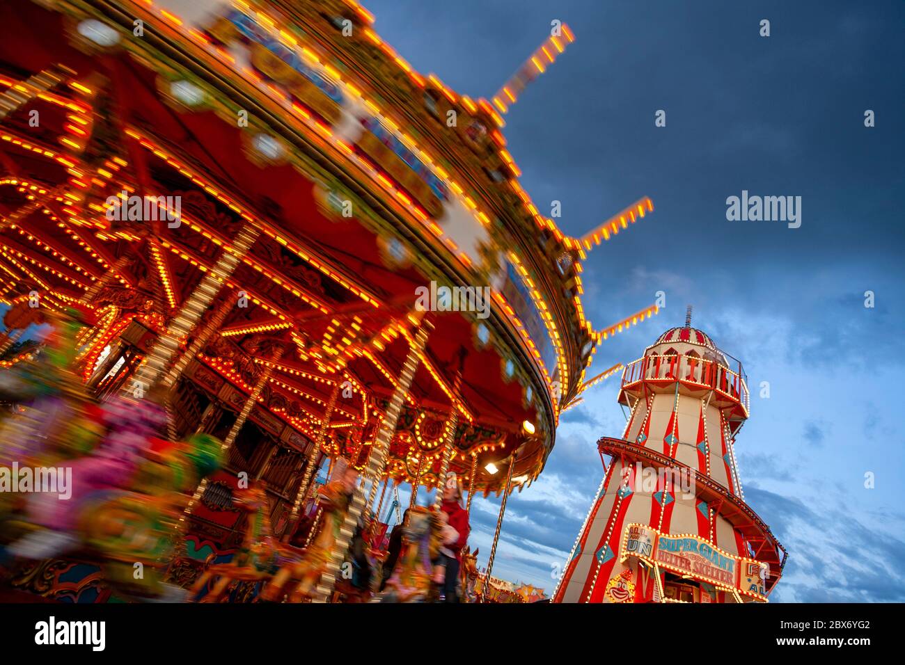 Nottingham Goose Fair, Nottingham, England, UK Stock Photo - Alamy