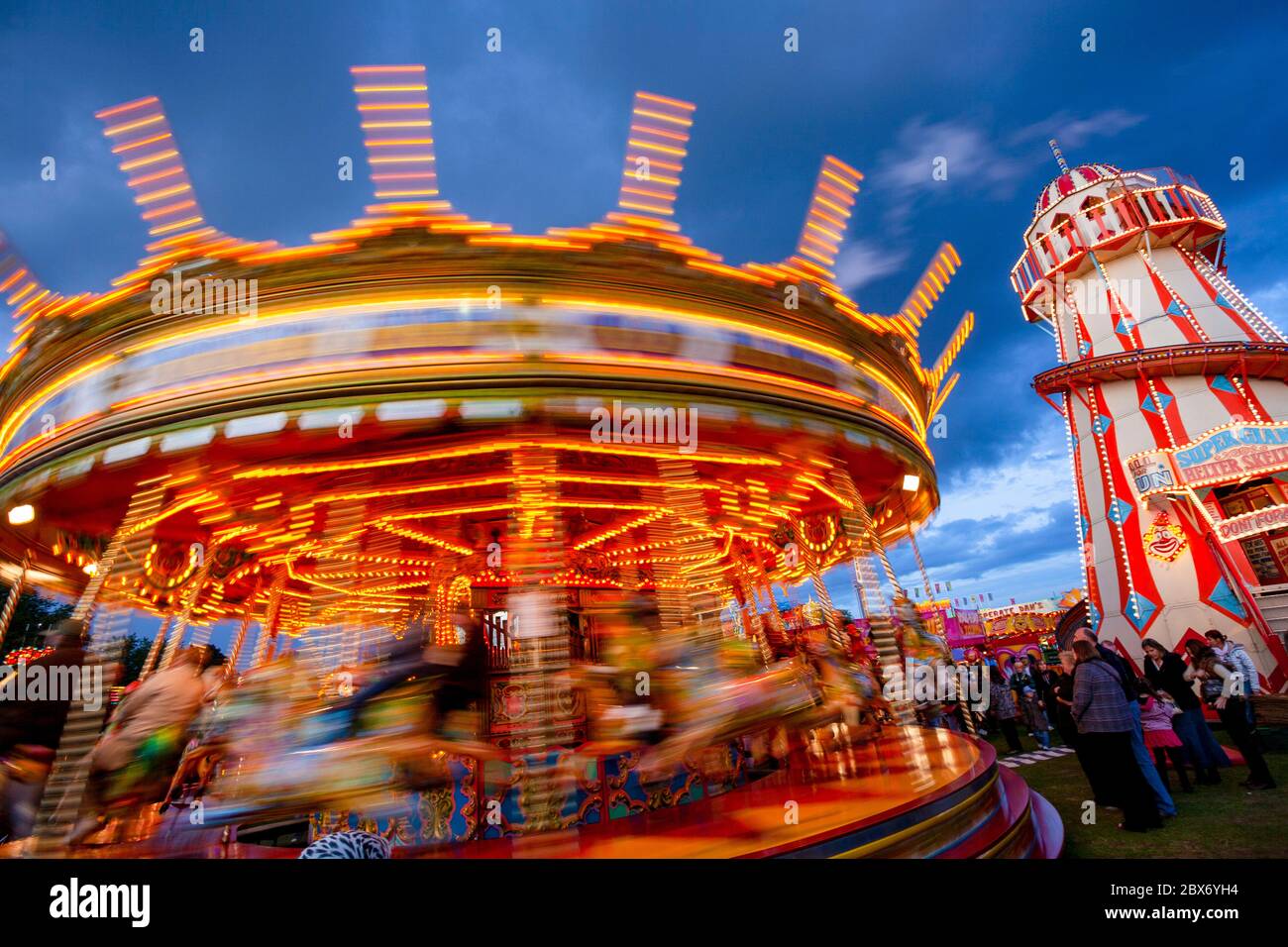 Nottingham Goose Fair, Nottingham, England, UK Stock Photo - Alamy