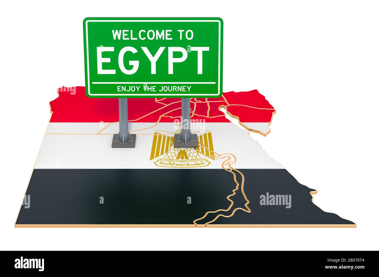 Welcome to egypt sign hi-res stock photography and images - Alamy