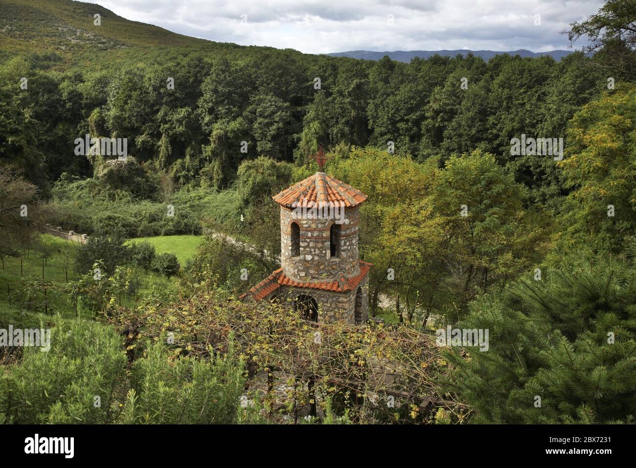 Saint Naum. Athanasius monastery. Macedonia Stock Photo - Alamy
