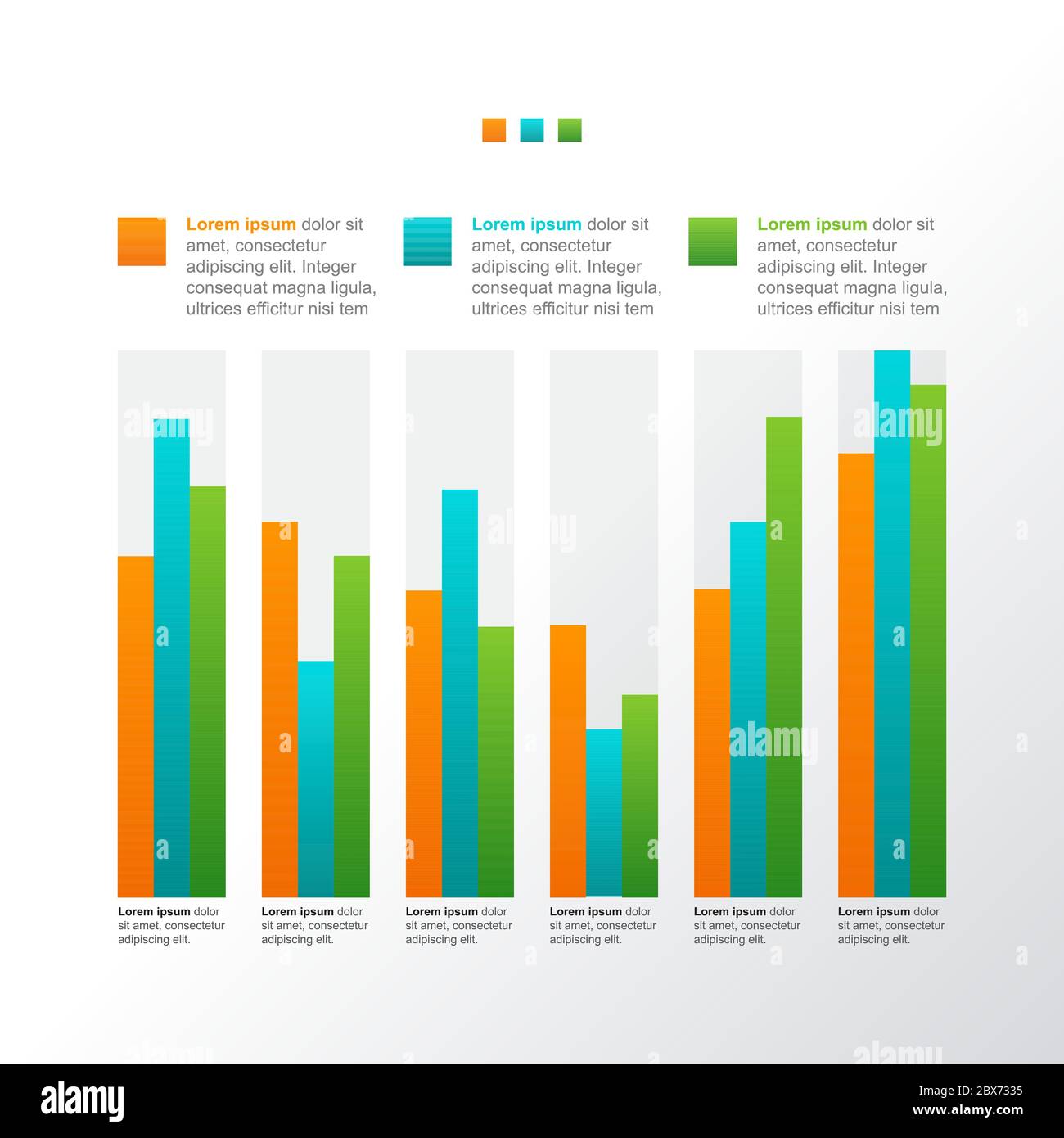 Decreased graph illustration Stock Vector Images - Alamy
