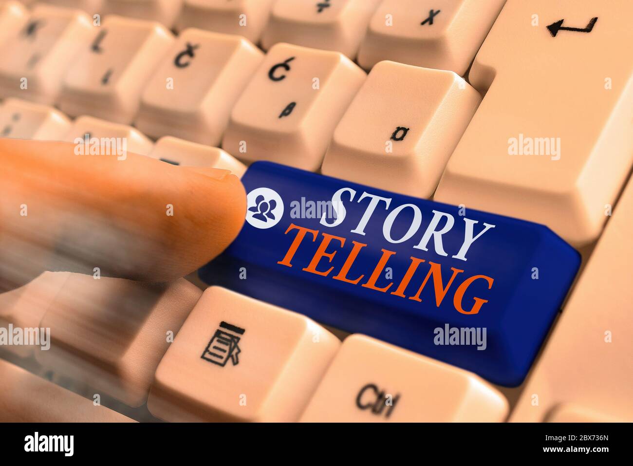 Conceptual hand writing showing Story Telling. Concept meaning ...