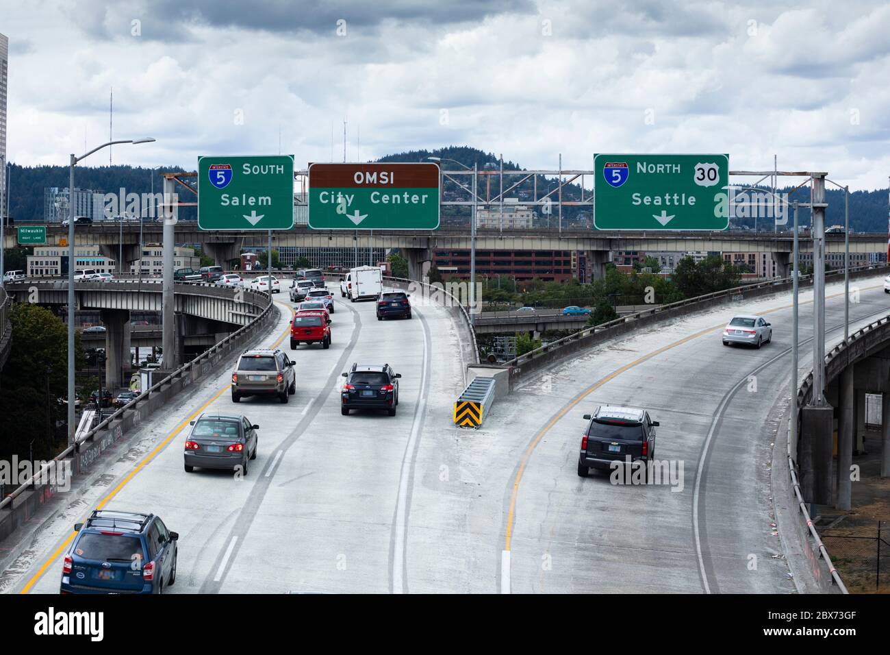 Portland road hi-res stock photography and images - Alamy