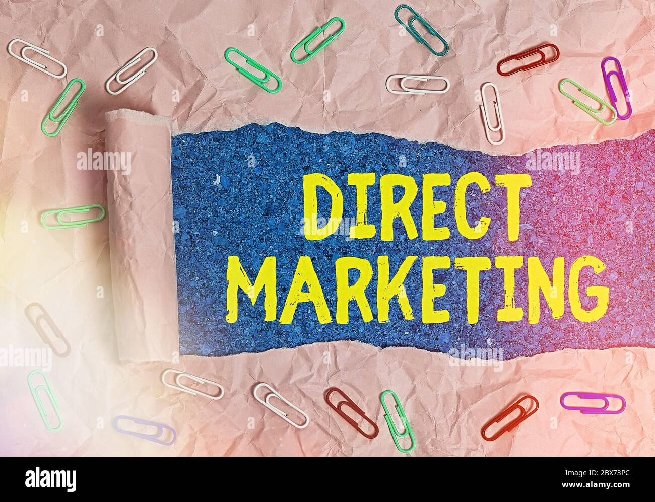 Handwriting text writing Direct Marketing. Conceptual photo business of ...