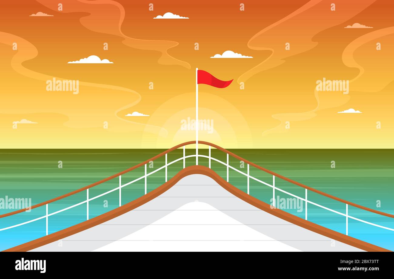 Deck railing Stock Vector Images - Alamy