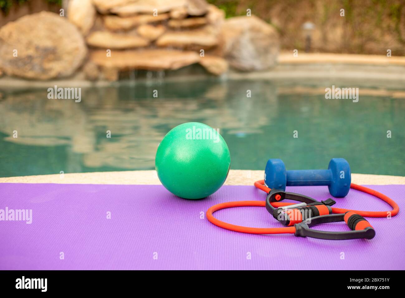 Red rock resort pool hi-res stock photography and images - Alamy
