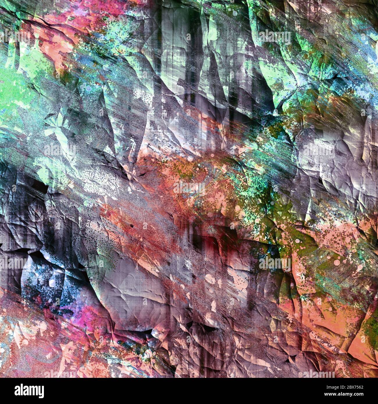 Abstract modern painting.digital modern background.colorful texture ...