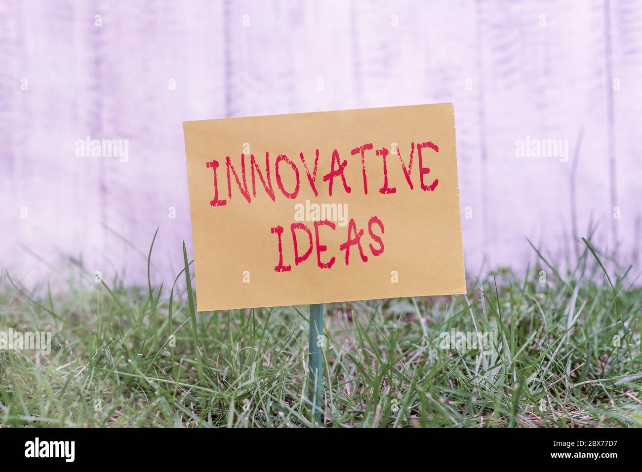 Writing note showing Innovative Ideas. Business concept for concepts ...