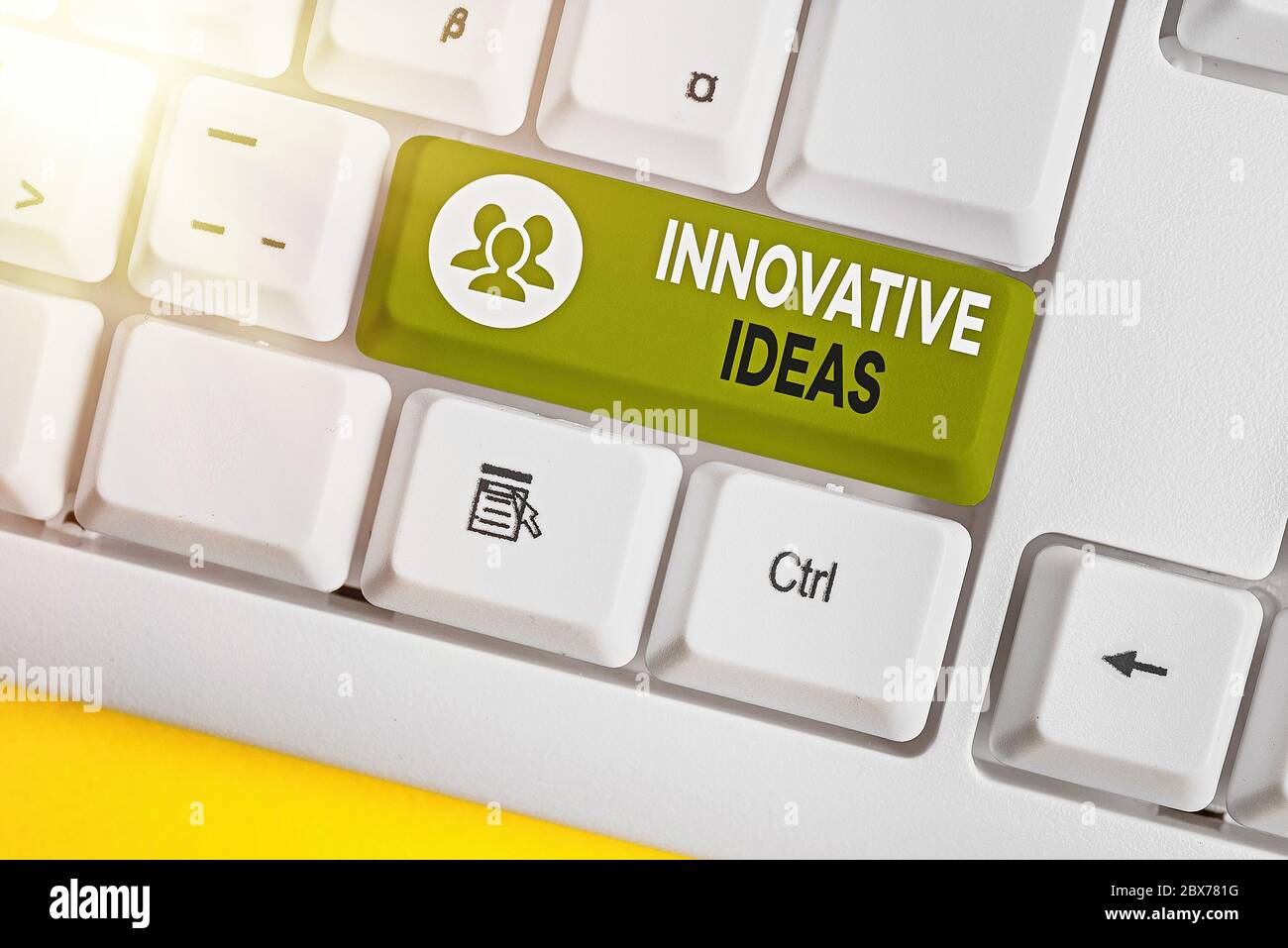Word writing text Innovative Ideas. Business photo showcasing concepts ...