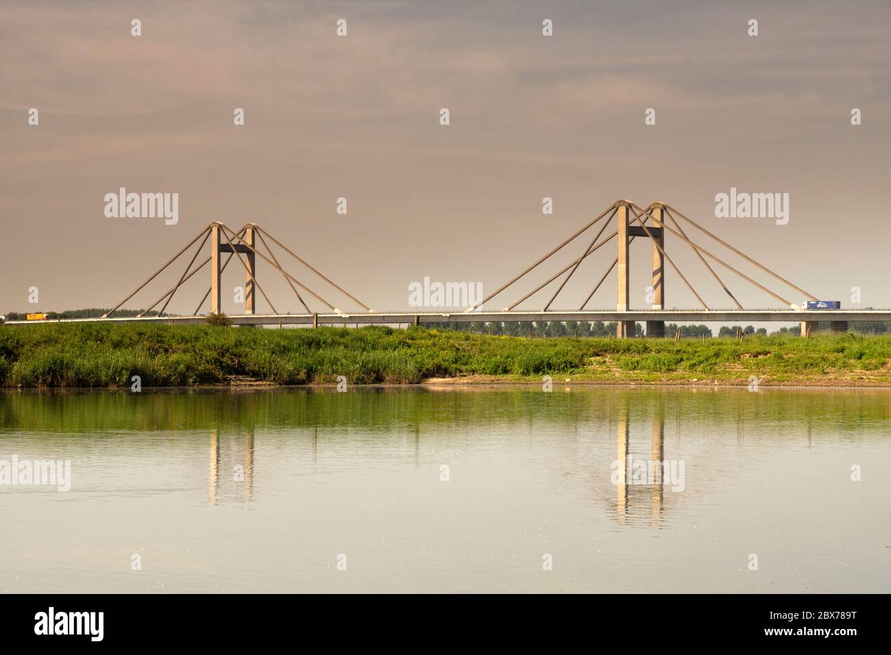 View at a bridge Stock Photo - Alamy