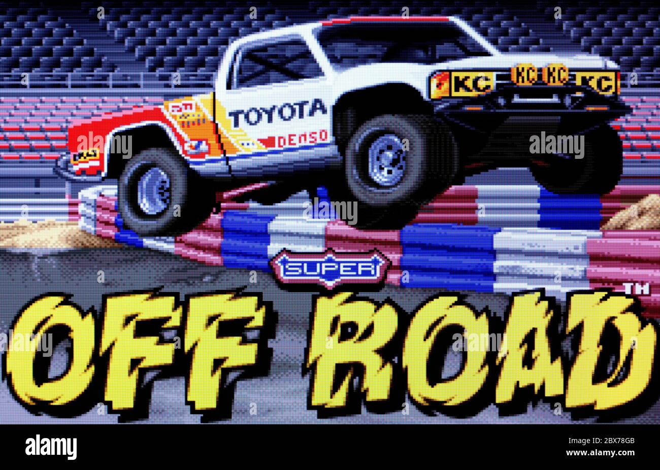 Super Off Road - SNES Super Nintendo - Editorial use only Stock Photo ...