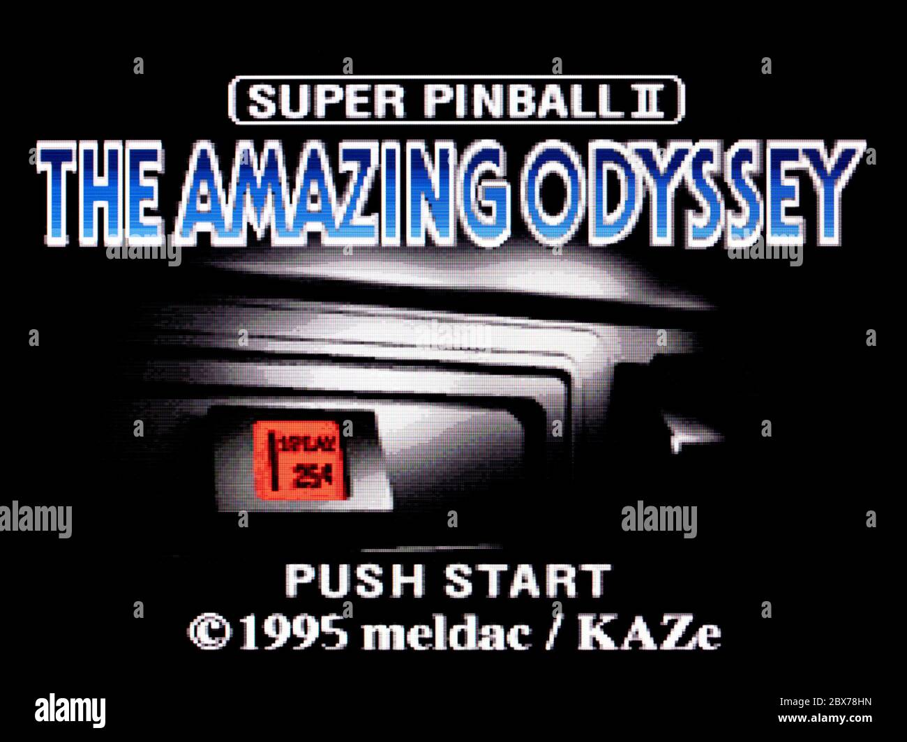 Super Pinball II 2 The Amazing Odyssey - SNES Super Nintendo ...