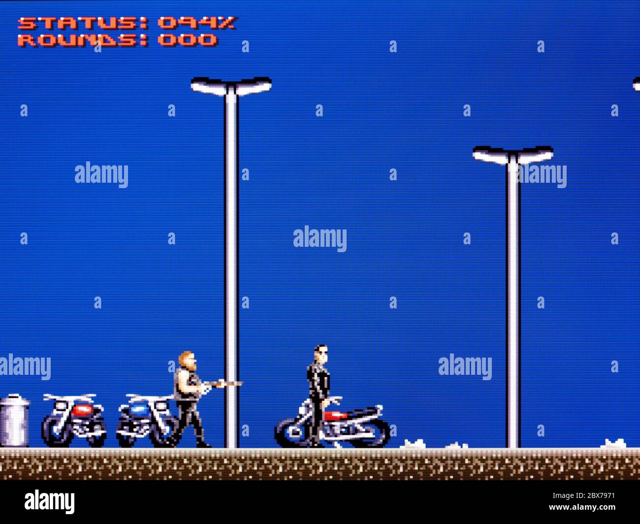 Terminator 2 Judgment Day - SNES Super Nintendo - Editorial use only ...