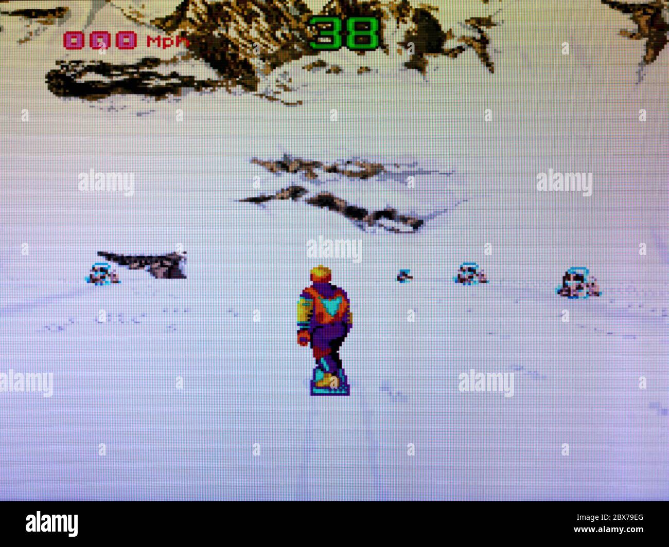 Winter Extreme Skiing and Snowboarding - SNES Super Nintendo ...