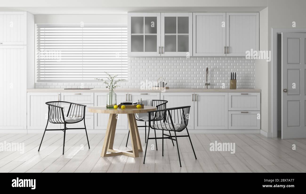 Interior modern design room 3D illustration Stock Photo - Alamy