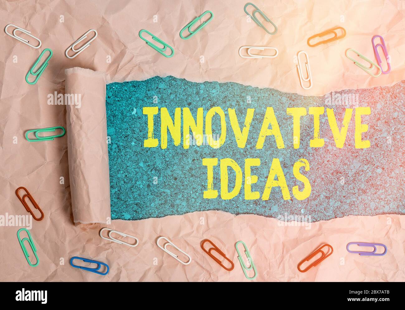 Handwriting text writing Innovative Ideas. Conceptual photo concepts ...