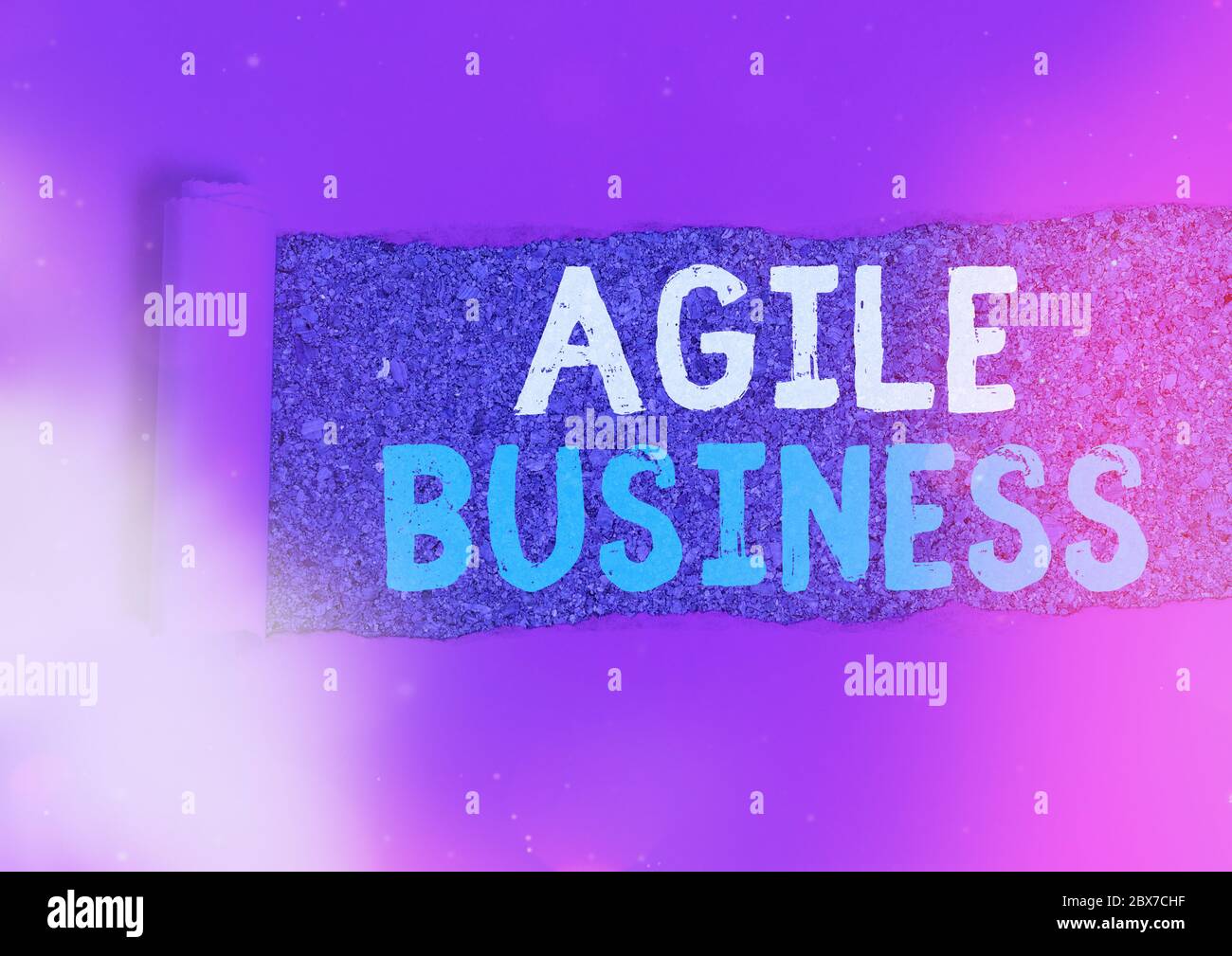 Handwriting text Agile Business. Conceptual photo capability of ...