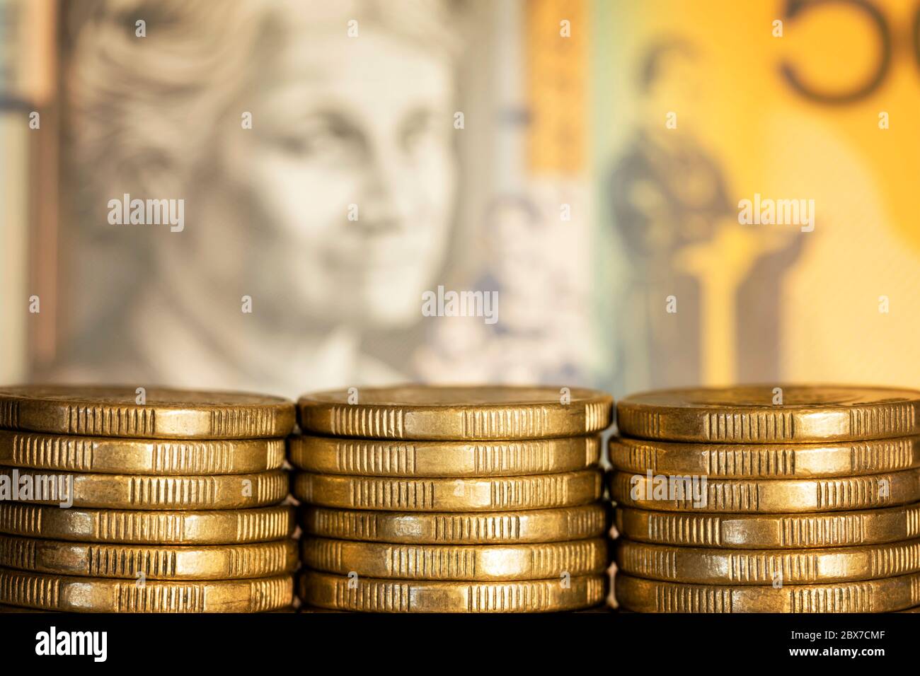 Australian dollar coins hi-res stock photography and images - Alamy