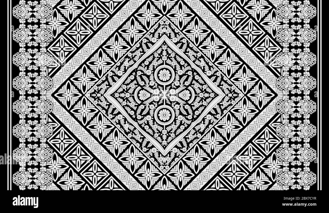 The Amazing fabric Abstract Background, Halftone Flowers Bouquet ...