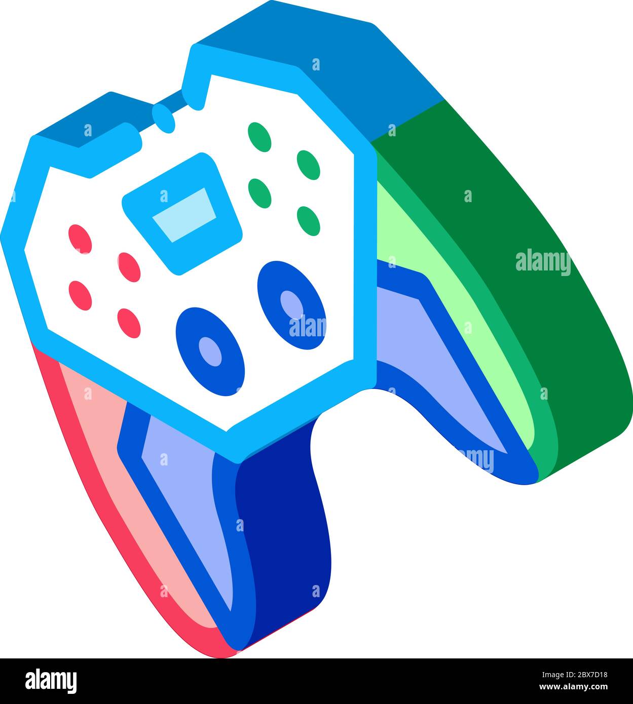 Game Joystick isometric icon vector illustration Stock Vector Image & Art - Alamy