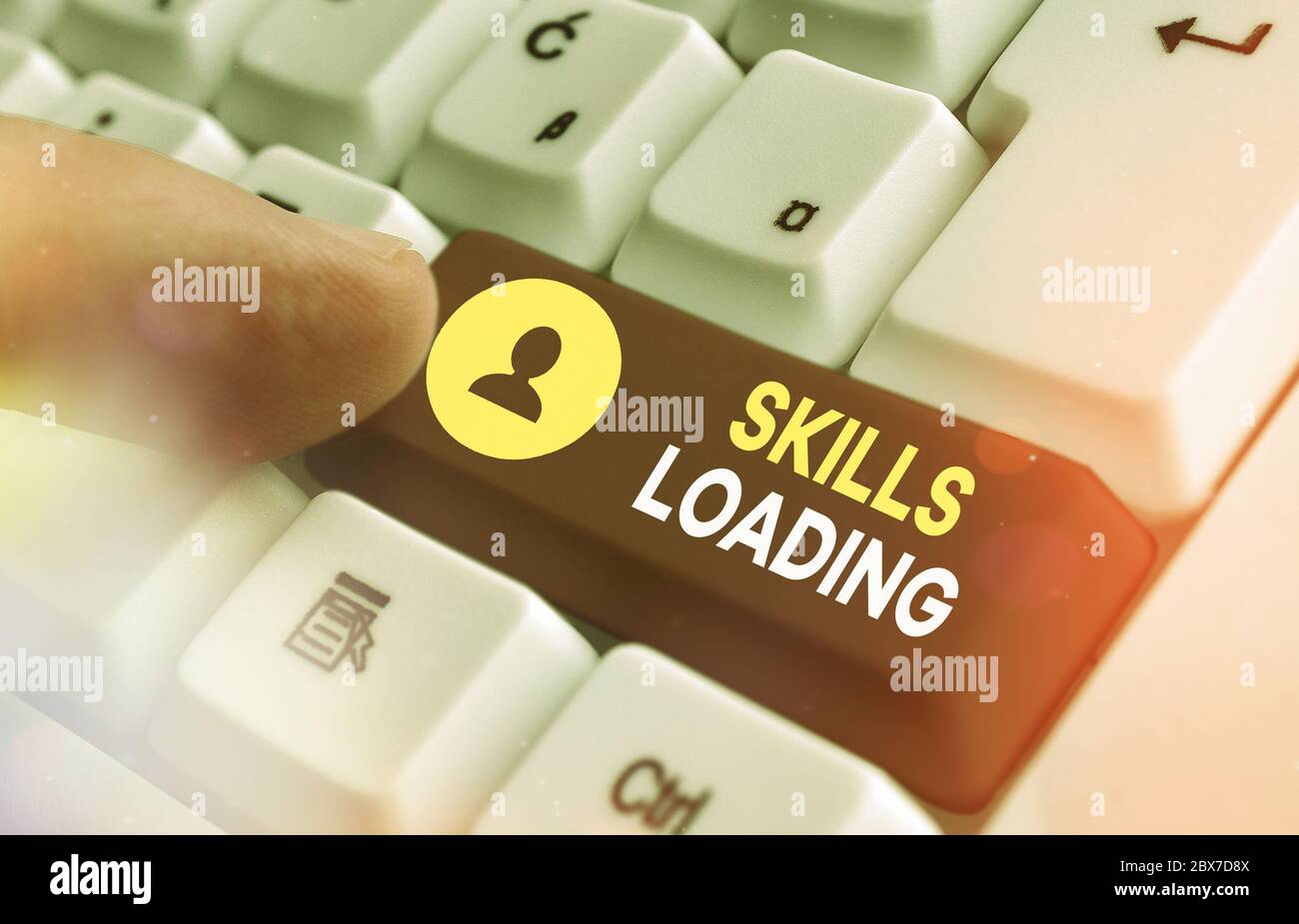 Writing note showing Skills Loading. Business concept for points out ... Writing note showing Skills Loading. Business concept for points out ...