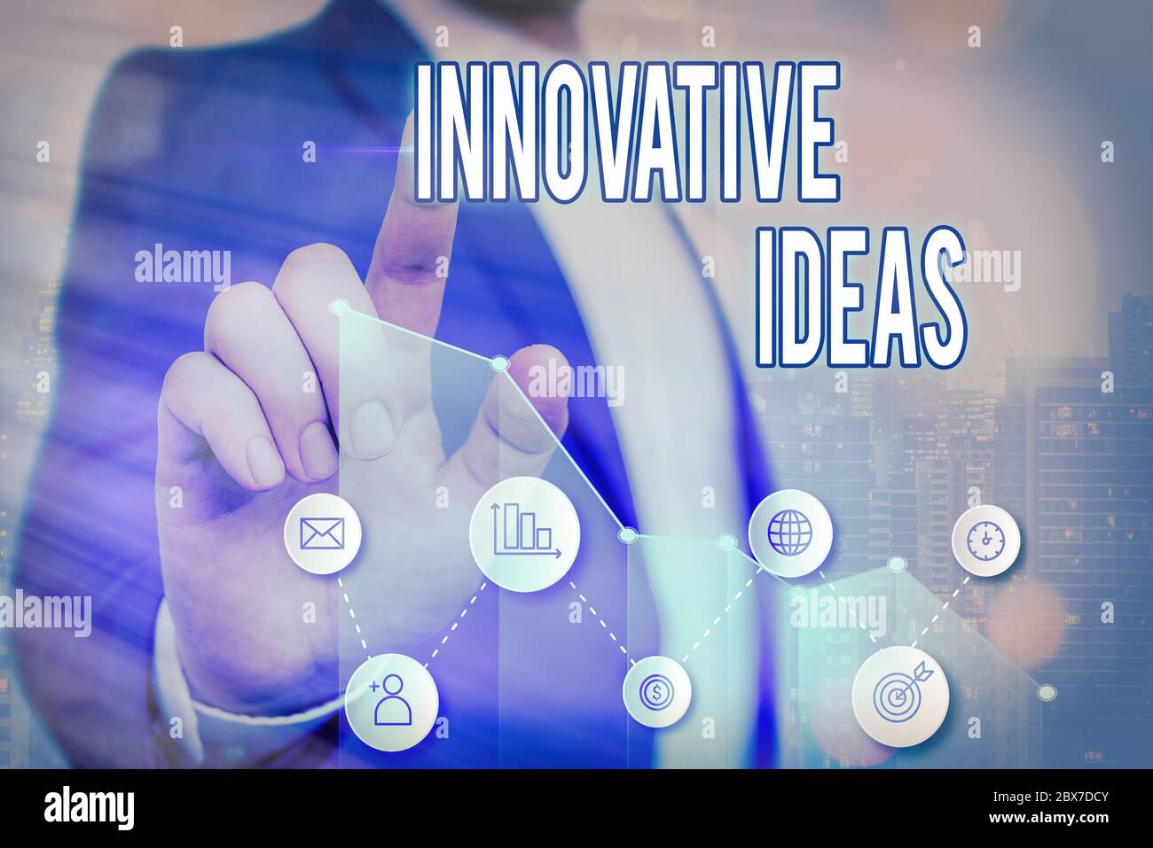 Writing note showing Innovative Ideas. Business concept for concepts ...