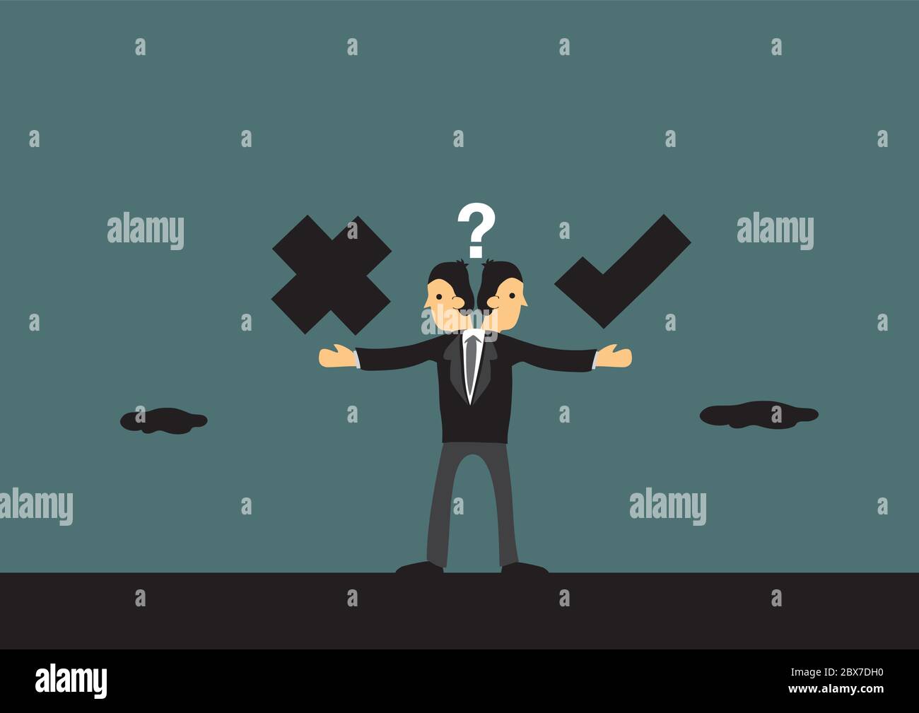 Moral choice Stock Vector Images - Alamy